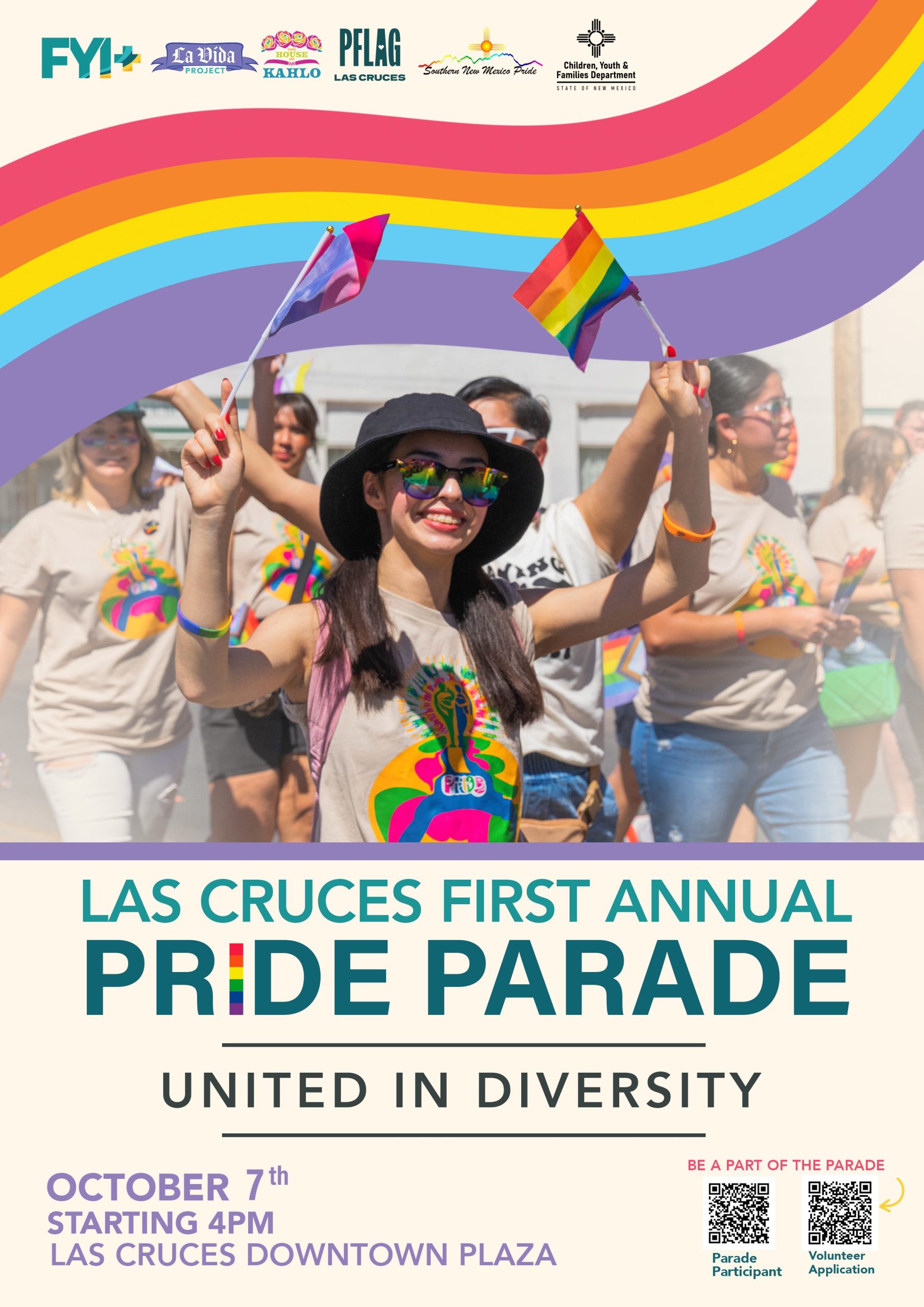 Las Cruces First Annual Pride Parade - Be a part of the Parade!